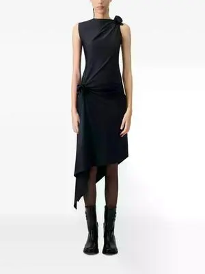 Coperni Relaxed Flower Asymmetric And Scultural Gown