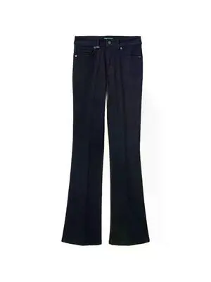 BENETTON Pressed-crease Flared Jeans