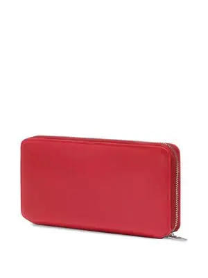 Bimba Y Lola Large Red Leather Billfold Red