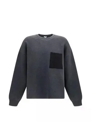 Loewe Anagram Pocket Sweater - Grey