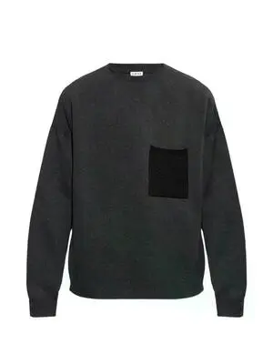 Loewe Anagram Pocket Sweater - Grey
