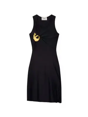 Coperni Single-short Emoji Dress