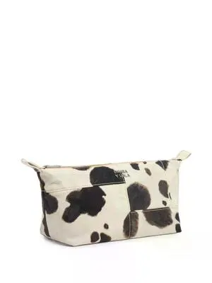Bimba Y Lola Medium Pony Nylon Make-up Case - Neutrals