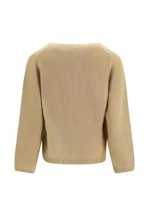 ALLUDE V-neck Cashmere Sweater