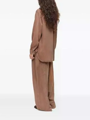 Bimba Y Lola Washed- Straight Fluid Shirt