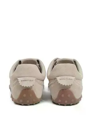 Bimba Y Lola Light Gray Suede 13 11 Sneakers