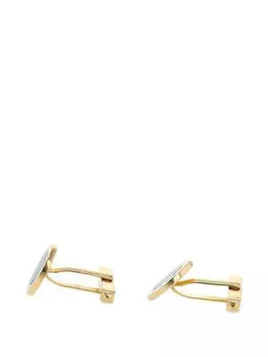 BVLGARI 1980s Onyx Cufflinks