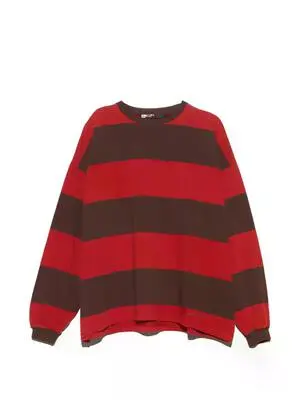 Bimba Y Lola Oversize Striped T-shirt - Red