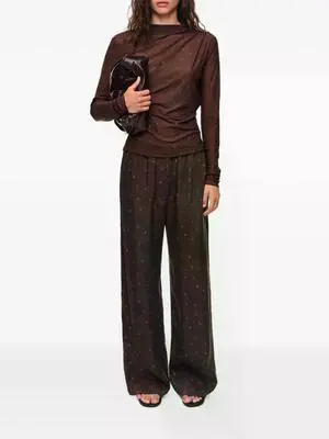 Bimba Y Lola Button Detailed Pants For Women