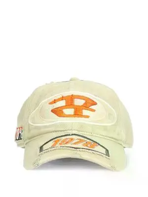 DIESEL® Logo Embroidered Baseball Cap - Neutrals