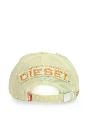 DIESEL® Logo Embroidered Baseball Cap - Neutrals
