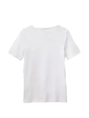 BENETTON Logo-embroidered T-shirt