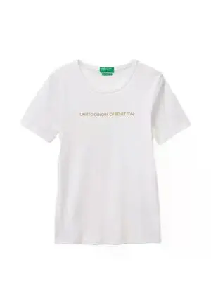 Benetton Round Neck T-shirts For Women