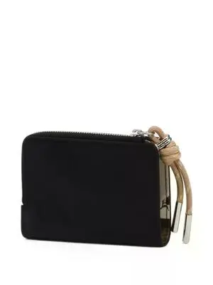 Bimba Y Lola Nylon Compact Purse - Black