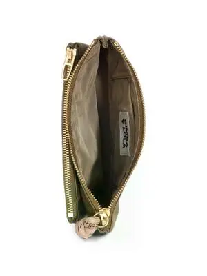 Bimba Y Lola Olive Nylon Pocket Purse