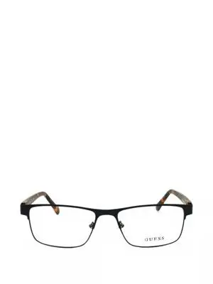 Guess Rectangle Frame Eyeglasses - Grey