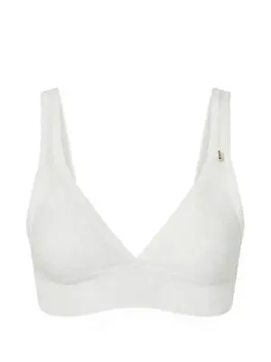 Liu Jo Pure Wool Knit Top With Punched Detailing - Neutrals