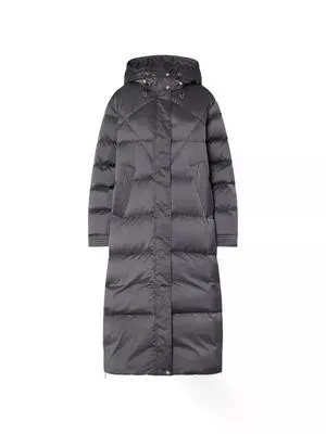 Liu Jo Long Quilted Down Jacket With Hood