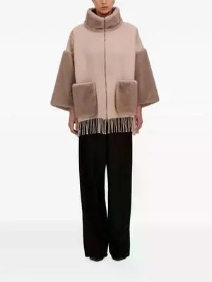 Herno Fringed Poncho