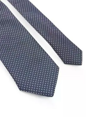 Corneliani Micro-dot Silk Tie - Blue