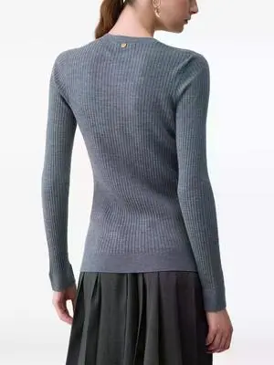 Liu Jo Wool Sweater With V-neck