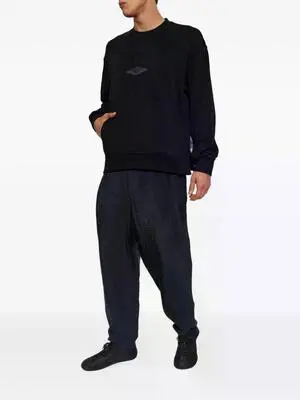 Emporio Armani Embroidered-logo Sweater