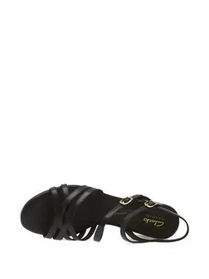 Clarks Ezoria Multi-strap Sandals - Black