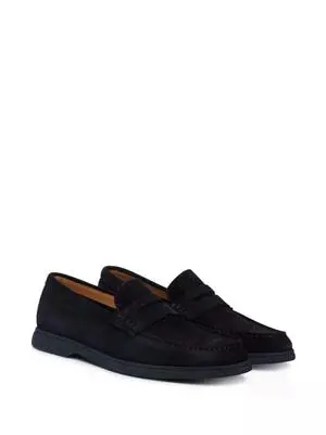 BOSS Suede Loafers - Blue