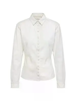DIESEL® Logo Plaque Denim Shirt