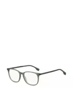 BOSS Rectangle Frame Eyeglasses