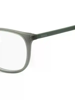 BOSS Rectangle Frame Eyeglasses