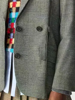 Monse Deconstructed Lapel Double-breasted Blazer