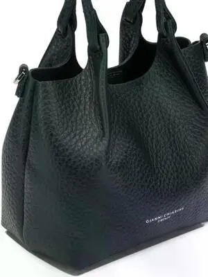 GIANNI CHIARINI Dua Grained Leather Tote Bag