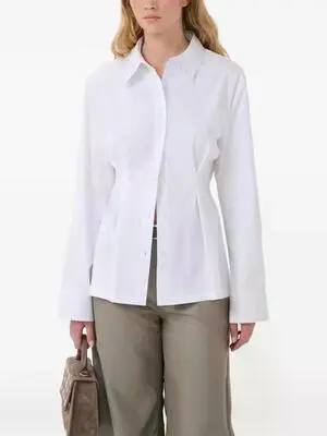 GESTUZ Pleated Waist Shirt