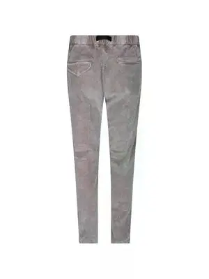 White Sand Straight Leg Bottoms For Men
