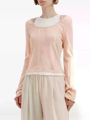 B+AB Layered-effect Long-sleeve T-shirt