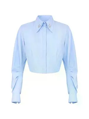 Elisabetta Franchi Logo-plaque Shirt