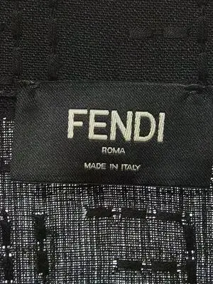 Fendi Ff-logo Embroidered Shirt