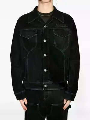 Amiri Logo-patch Denim Jacket