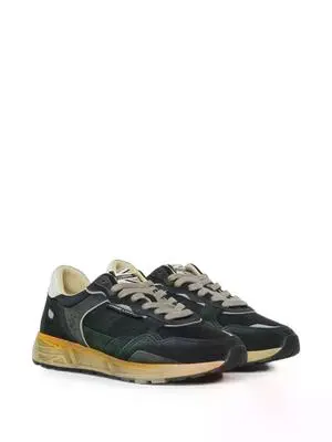 CRIME LONDON Rush Logo-patch Panelled Sneakers