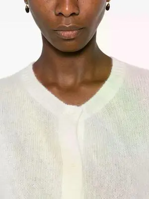 IVORY PARIS Fine-knit Cardigan - Neutrals