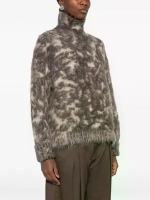 JOSEPH Esme Leopard-print Sweater