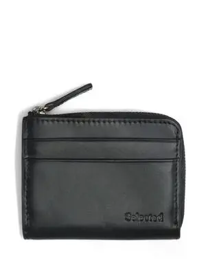 SELECTED Zipped Leather Wallet
