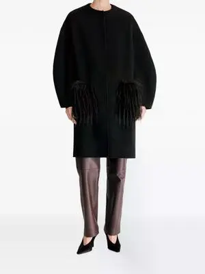 Loulou De Saison Cilia Collarless Coat