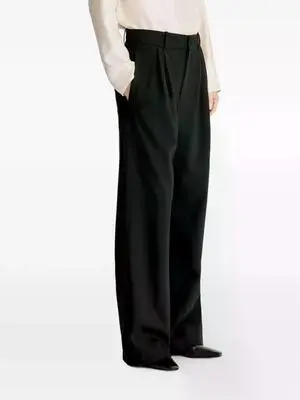 Loulou De Saison Nat Pleated Grain De Poudre Trousers