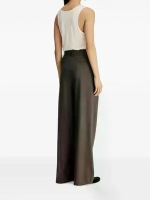 Loulou De Saison Pleated Grain Trousers