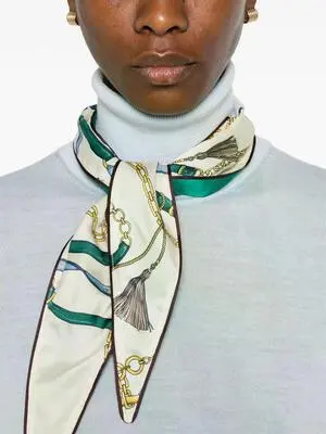 FORTE_FORTE Scarf-detail Sweater