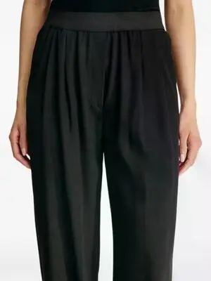 Loulou De Saison Dan Pleated Elasticated-waistband Straight Trousers