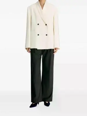 Loulou De Saison Sira Double-breasted Shawl-collar Jacket