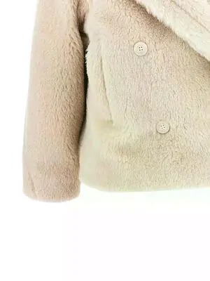 Max Mara Teddy Faux Fur Double-breasted Jacket